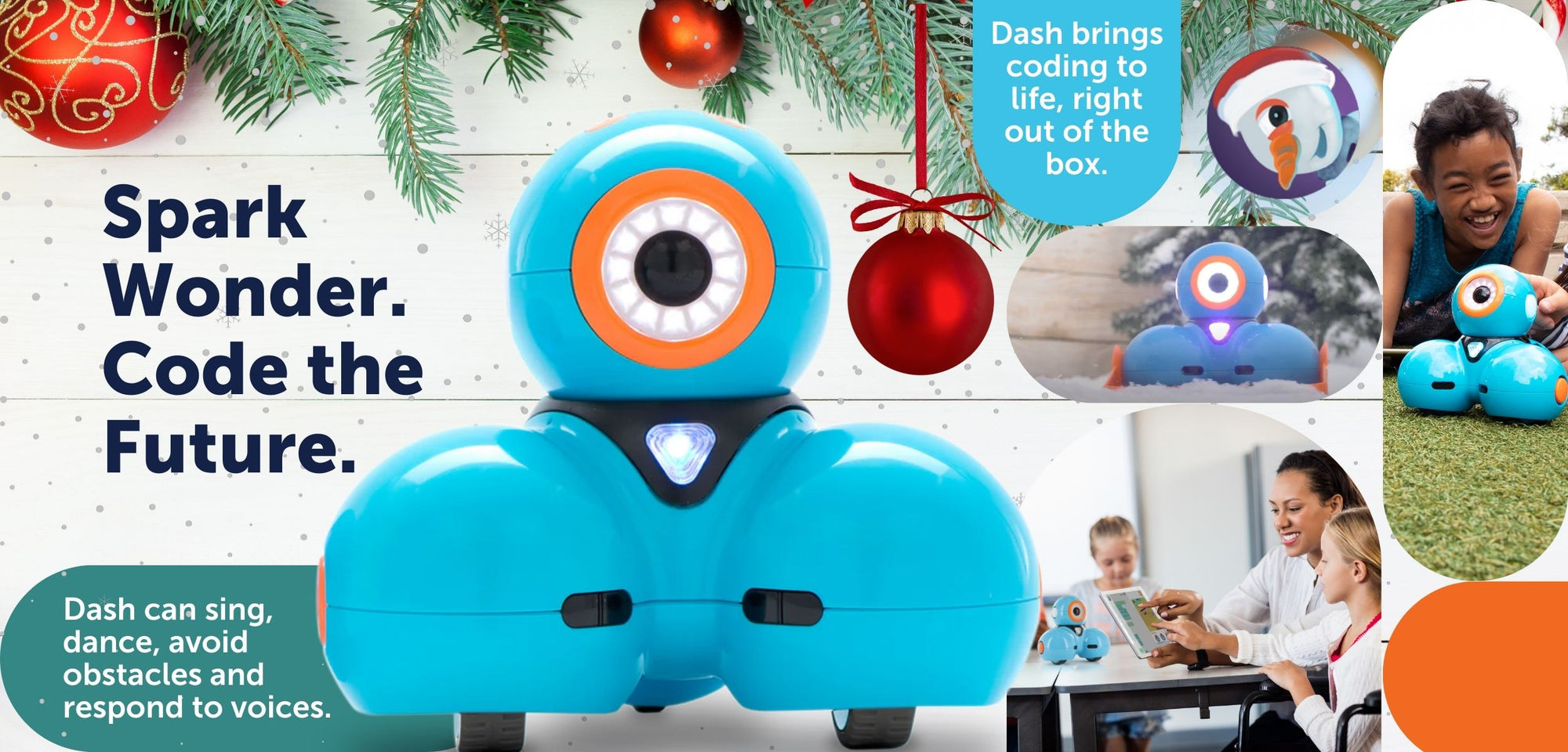 Dash Robot - Learn to Code Robot for Kids Ages 6-14 – Wonder Workshop