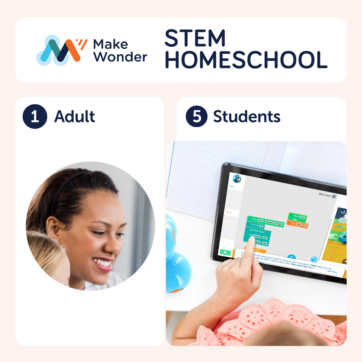 Make Wonder STEM Homeschool – Wonder Workshop